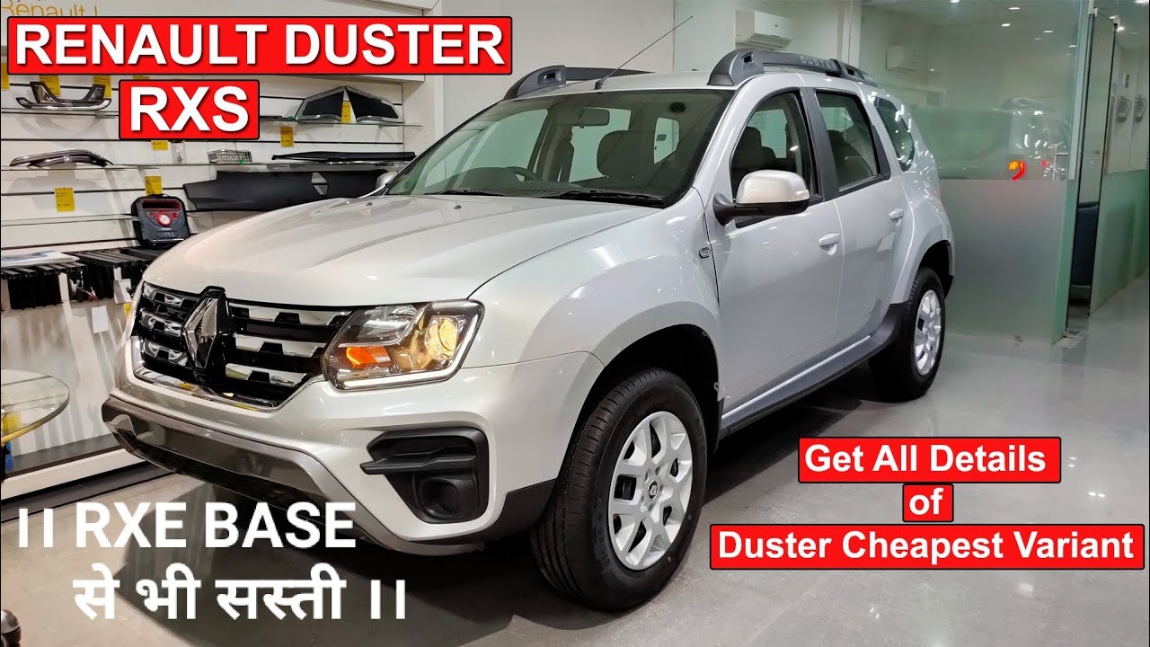 RENAULT DUSTER RXS 1.5L Petrol Engine ! सबसे सस्ती Duster ! - YouTube
