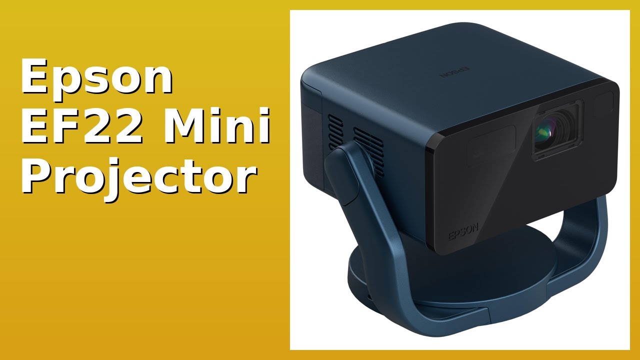 REVIEW (2025): Epson EF22 Mini Projector. Features. - YouTube
