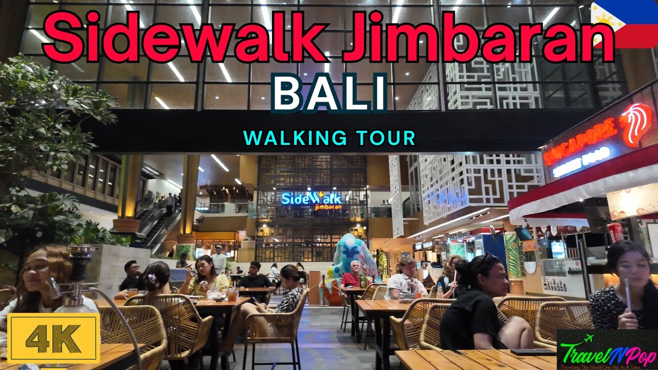 🇮🇩 Exploring Sidewalk Jimbaran Mall | Quick Walk in Bali’s Local Mall ...