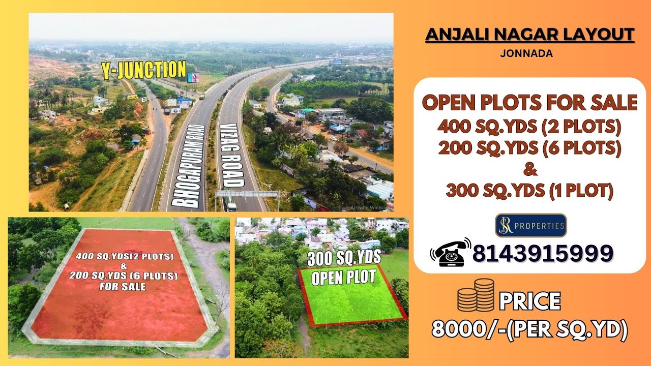 JONNADA | ANJALI NAGAR LAYOUT | SUKHIBHAVA PLOTS | OPPOSITE LENDI ...