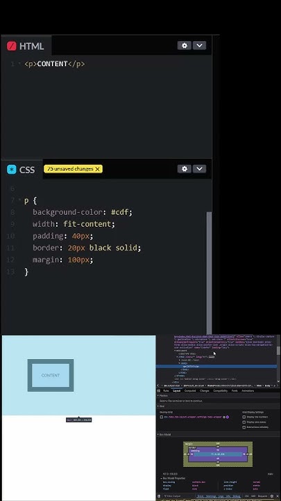 Box Model In A Nutshell Coding Css Webdevelopment Youtube
