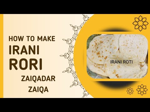 IRANI ROTI, PERSIAN BREAD #video #youtube #friends #roti #recipe - YouTube