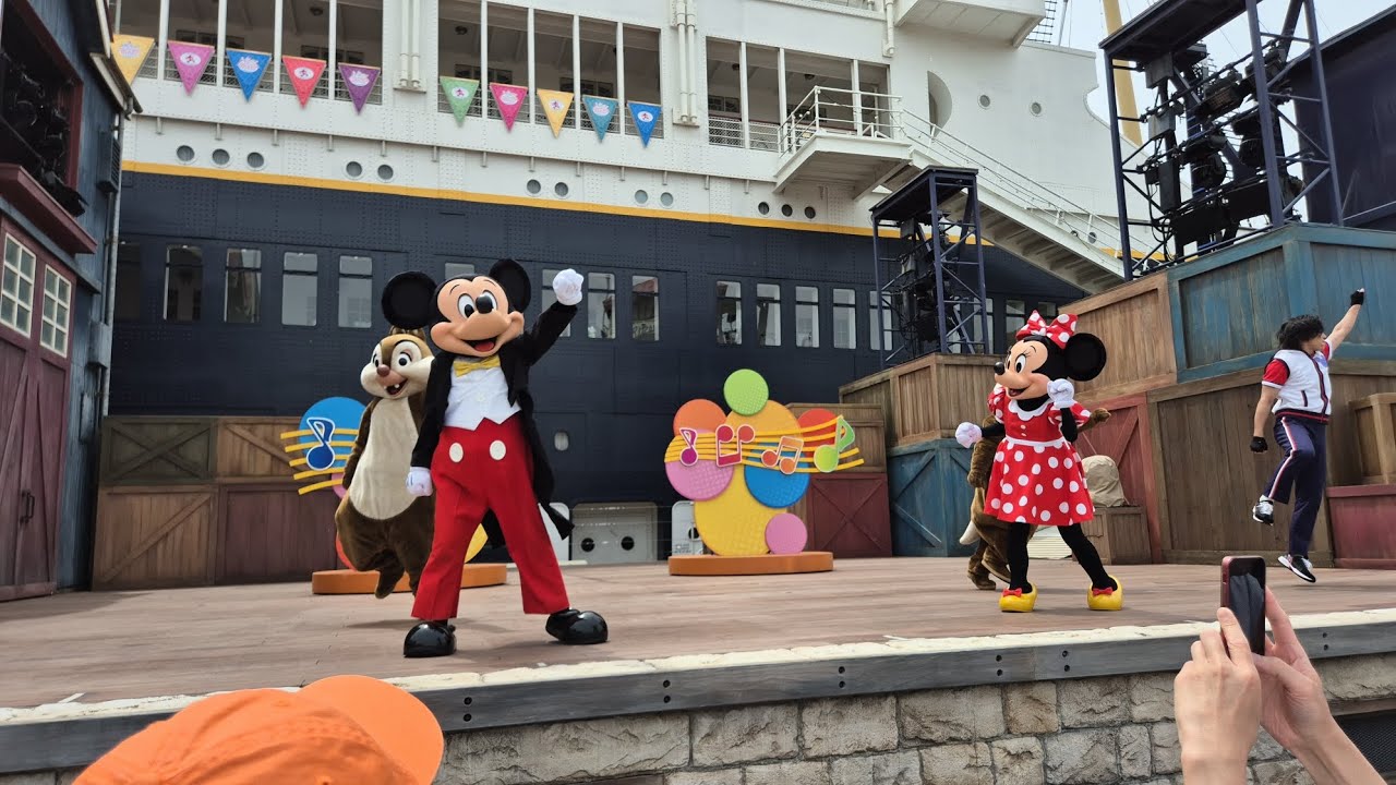 Jamboree Mickey! Japan Tokyo Disney Sea ! Jamboree Dance Time 🕺 # ...