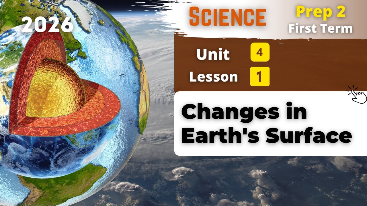 Prep.2 | Changes in Earth's Surface | Unit 4 - Lesson 1 | Science - YouTube