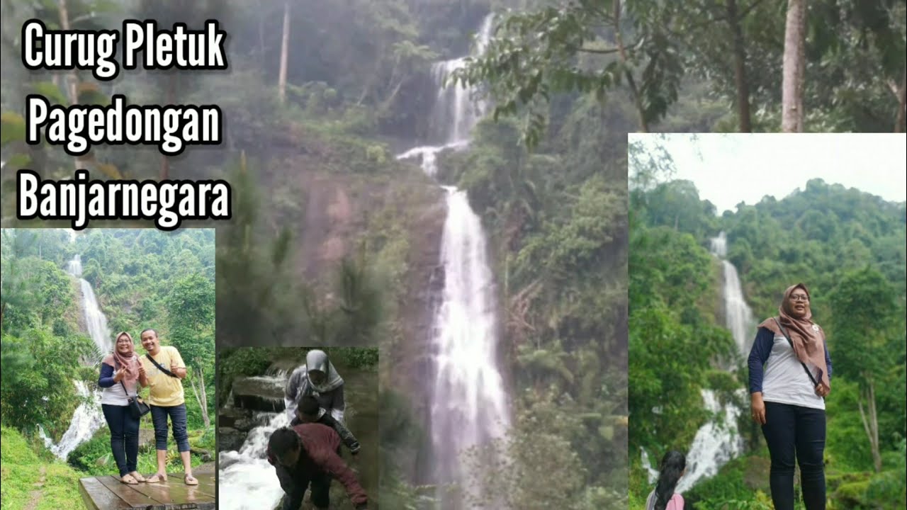 Wisata Alam Air Terjun Curug Pletuk, Pesangkalan, Pagedongan, Curug ...
