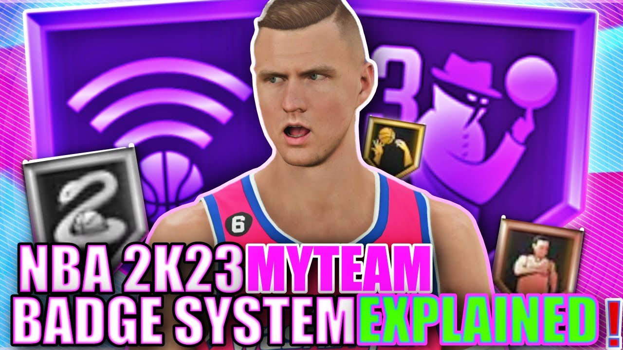 the NBA 2K23 MyTeam Badge System EXPLAINED! For Begginers - YouTube