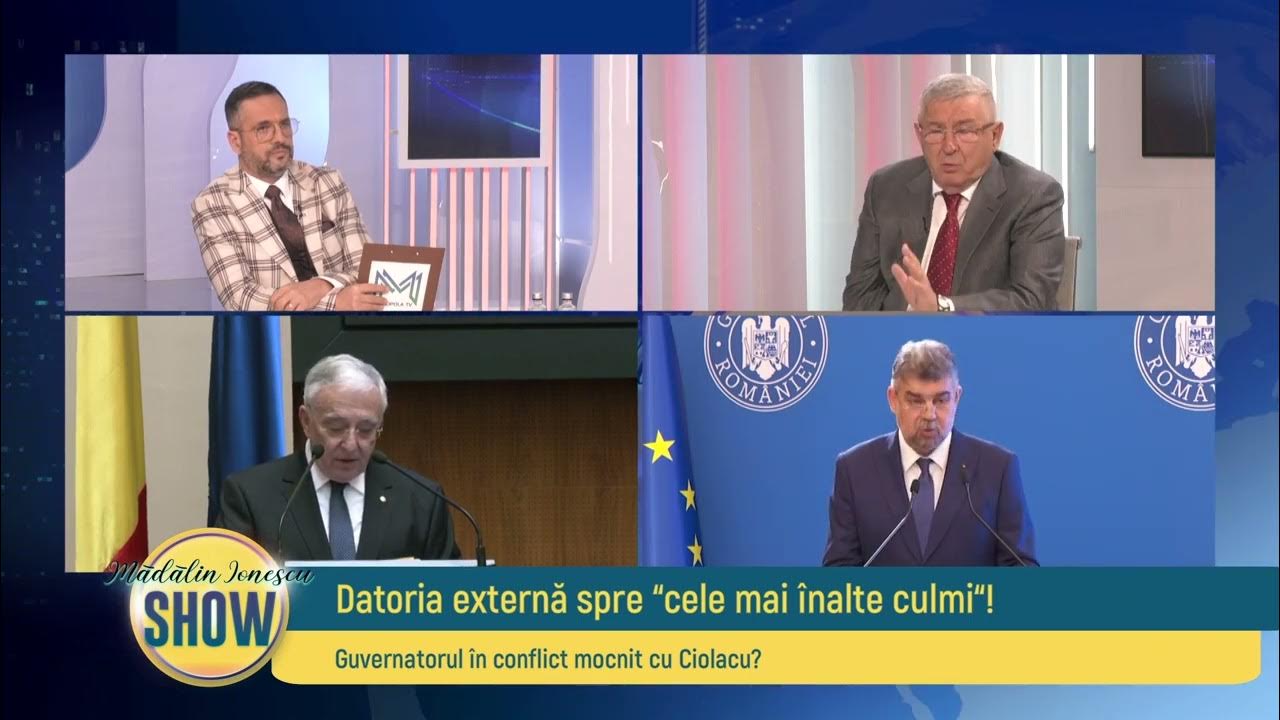 Madalin Ionescu Show - Cornel Nistorescu - 15 Noiembrie 2023 - Partea 1 @MetropolaTV - YouTube