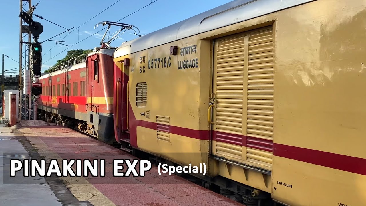 Regular vs Special Announcement | PINAKINI SF EXP (Special) Train ...