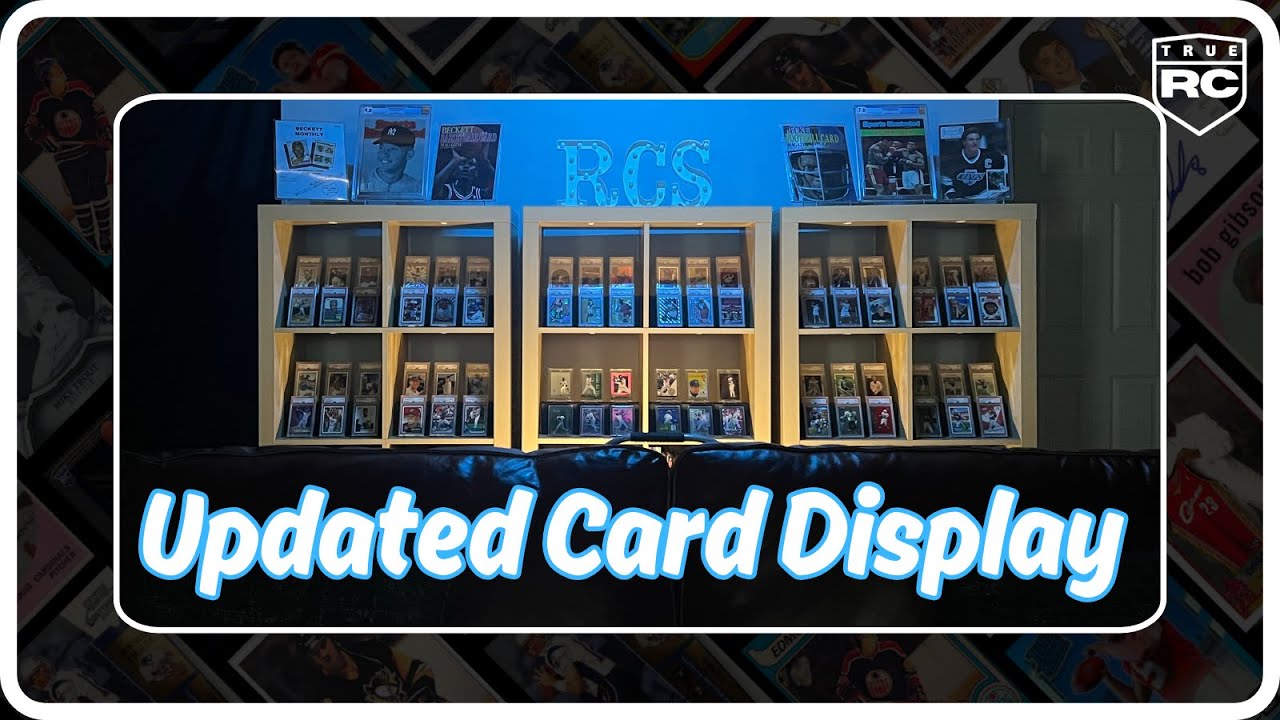 How I Built My Sports Card Display - YouTube