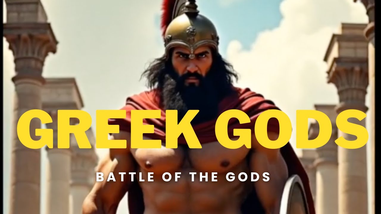 Epic Battle of Greek Gods: Zeus, Athena, Ares, and Hades in Greek God ...