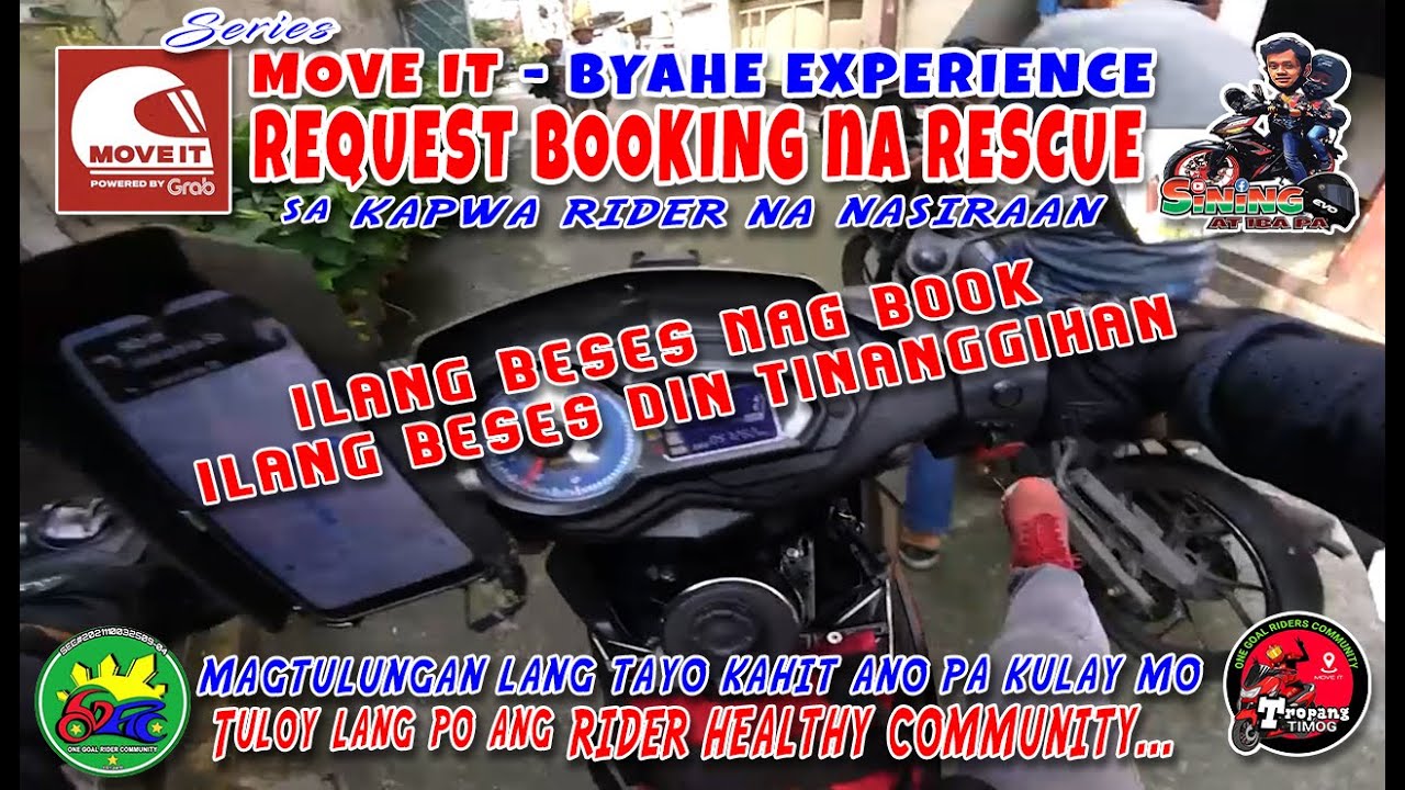 MOVE IT MOTOTAXI SERIES | RIDER RESCUE BOOKING REQUEST - YouTube