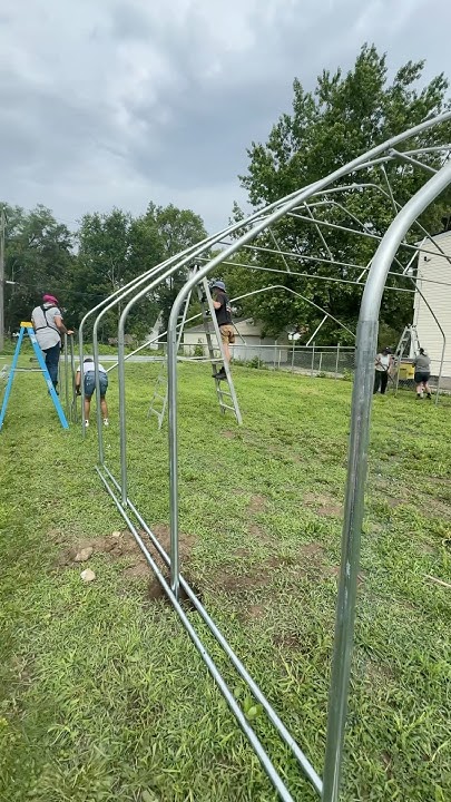 Building a High Tunnel - YouTube