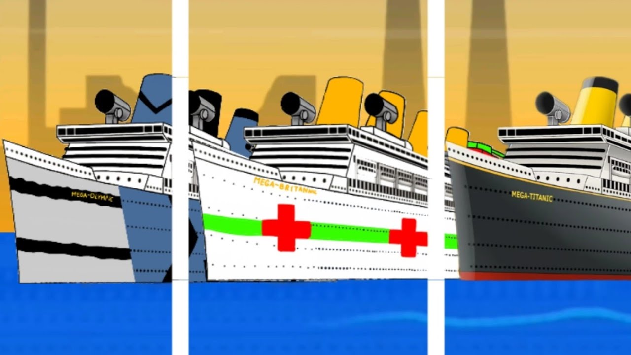 Mega-Olympic, Mega-Britannic and Mega-Titanic Train to become stronger ...