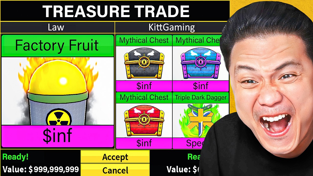 Trading Factory SPECIAL FRUITS For 50 Hours - Blox Fruits - YouTube