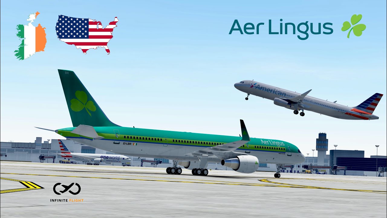 Infinite Flight GLOBAL: Dublin (DUB) to Miami (MIA) | Aer Lingus ...
