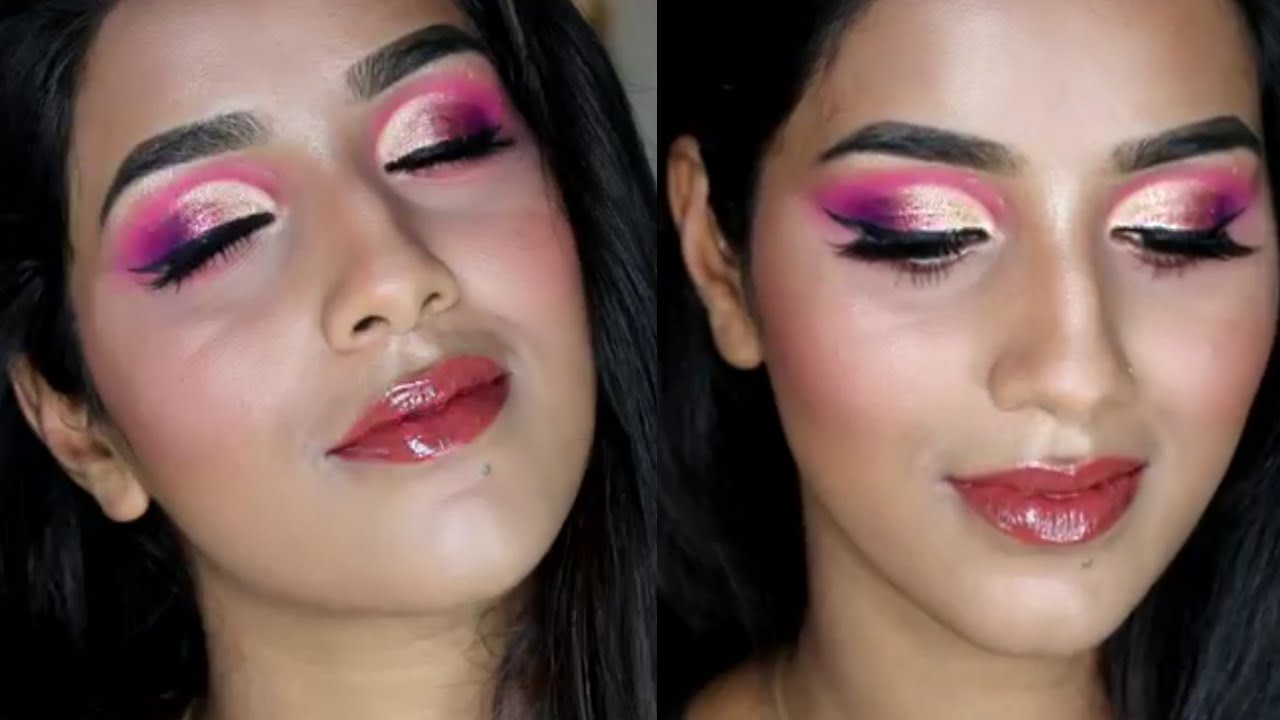 Half Cut Crease// Nepali ma Makeup Tutorial //2 - YouTube