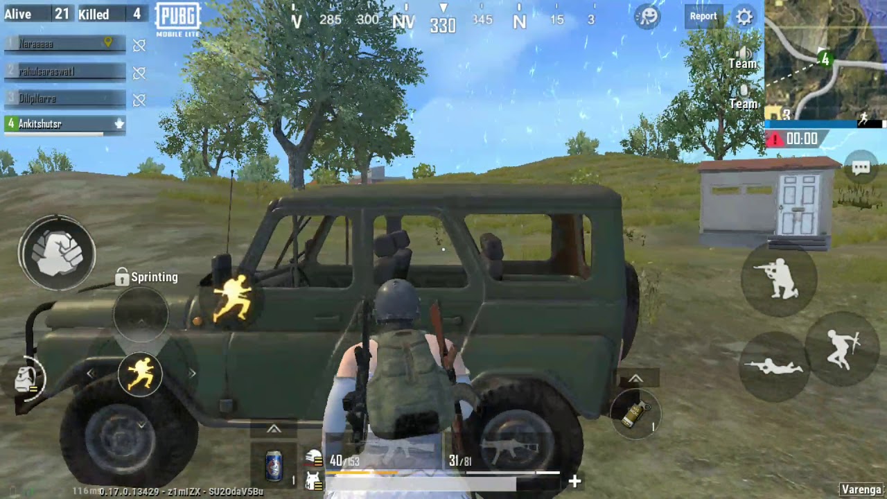 Pbg game paly with four kill - YouTube