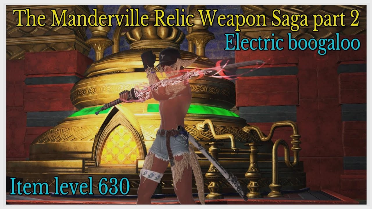 How to upgrade your Manderville weapon to item level 630 - YouTube