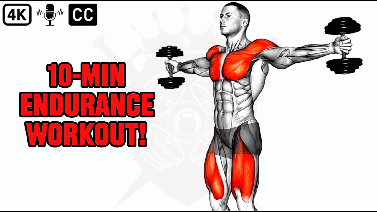 Stamina BOOST: 10-Minute Full Body Workout to Improve Endurance! - YouTube
