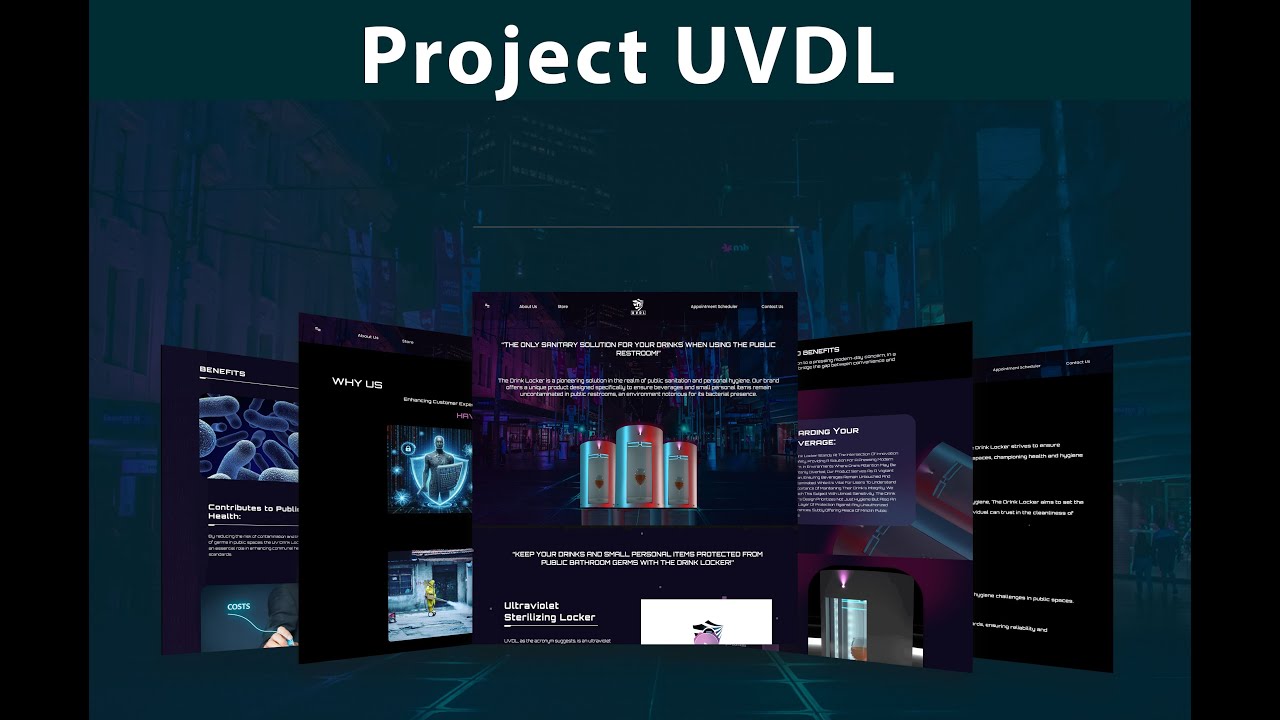Project UVDL - Figma Prototype of website - YouTube