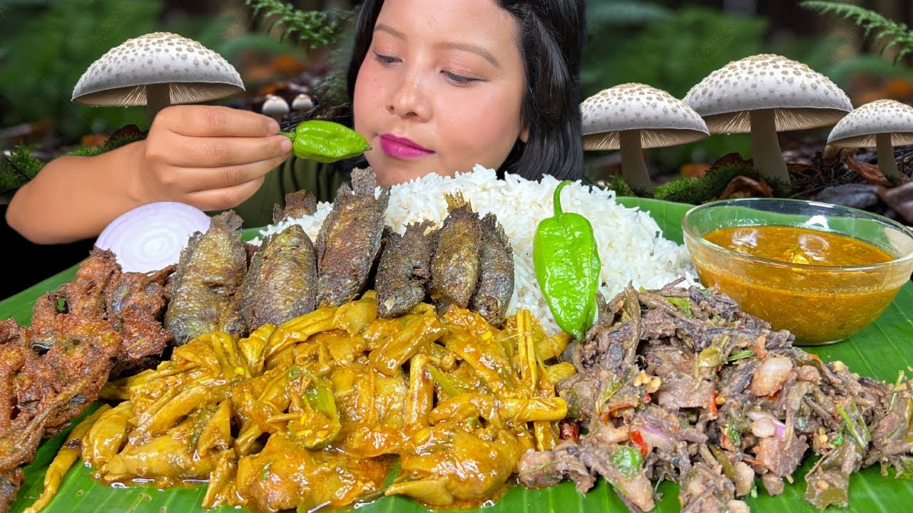 BETTER THAN MEAT 🥩 LOCAL MUSHROOM 🍄 WITH MY FAVORITE HEIKAK YETLEE ...