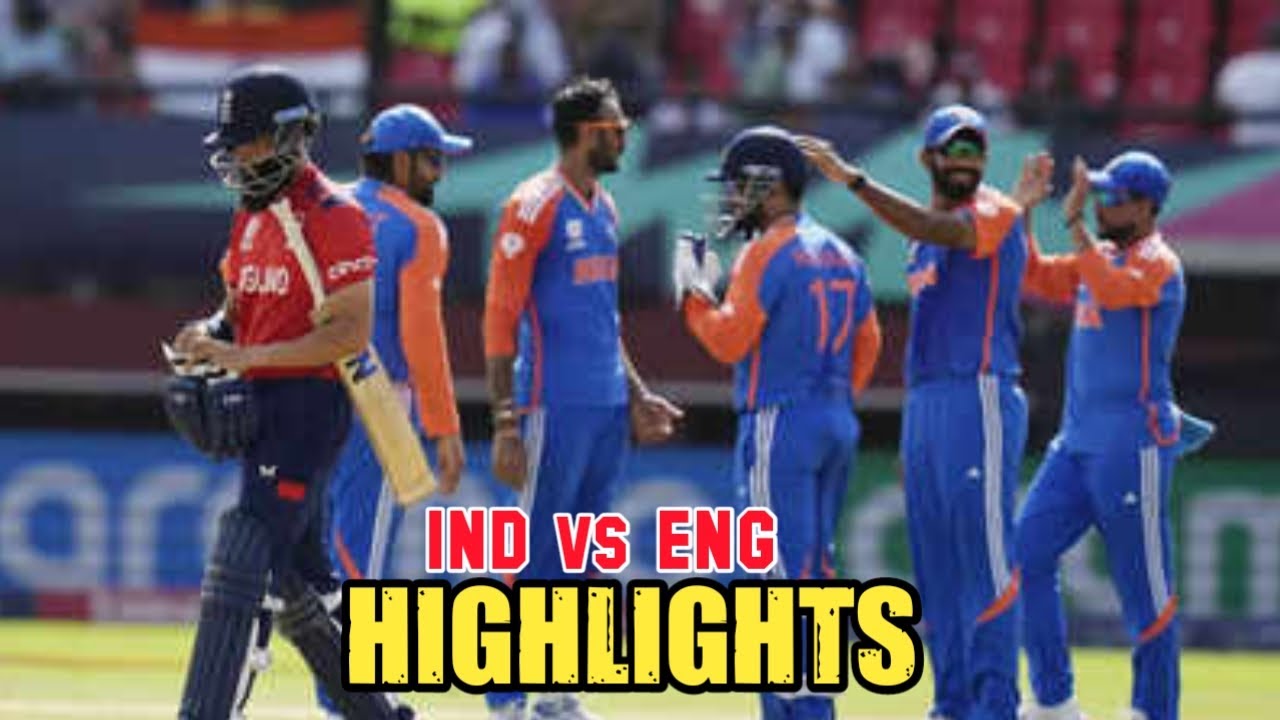 IND vs ENG Semifinals Highlights 2024🔥| IND won by 68 runs| IND ENG ...
