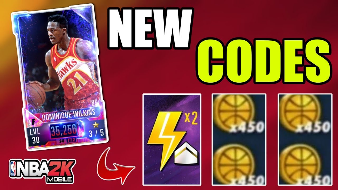 🚨LIMITED TIME🚨NEW NBA 2K MOBILE REDEEM CODES 2023 - NBA 2K MOBILE CODES ...