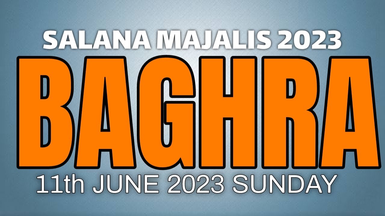 🔴Live Baghra Majalis 2023 | Day 4 | Dargah Hazrat Abbas Baghra Muzaffar ...