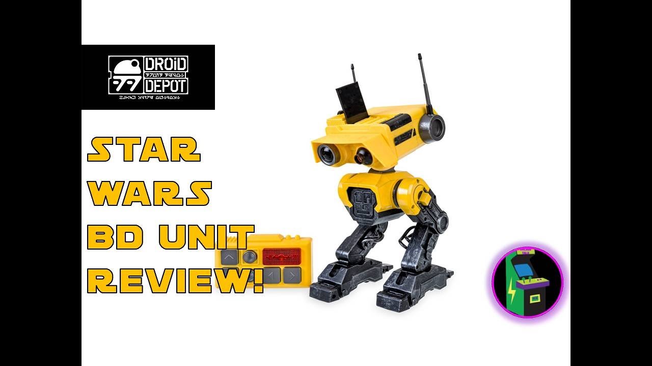 Disney's Star Wars Droid Depot BD Unit Review! - YouTube