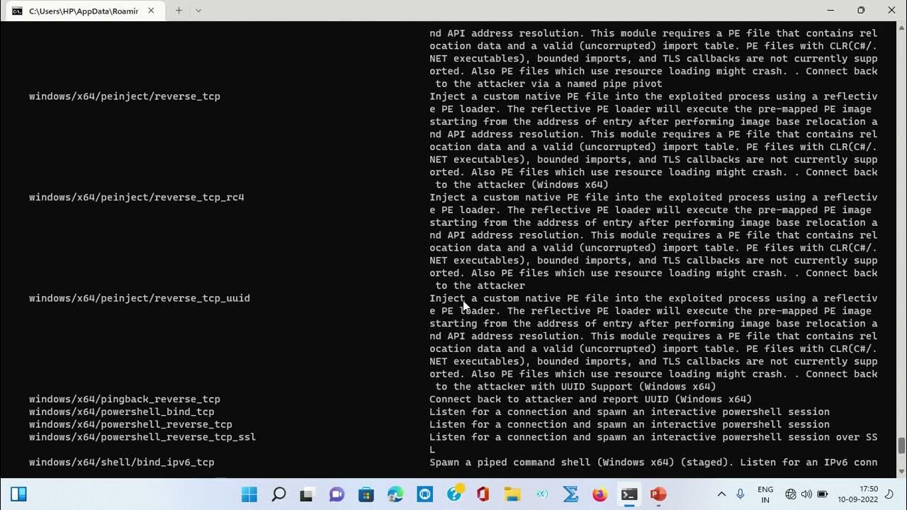How to search payload in Metasploit - YouTube