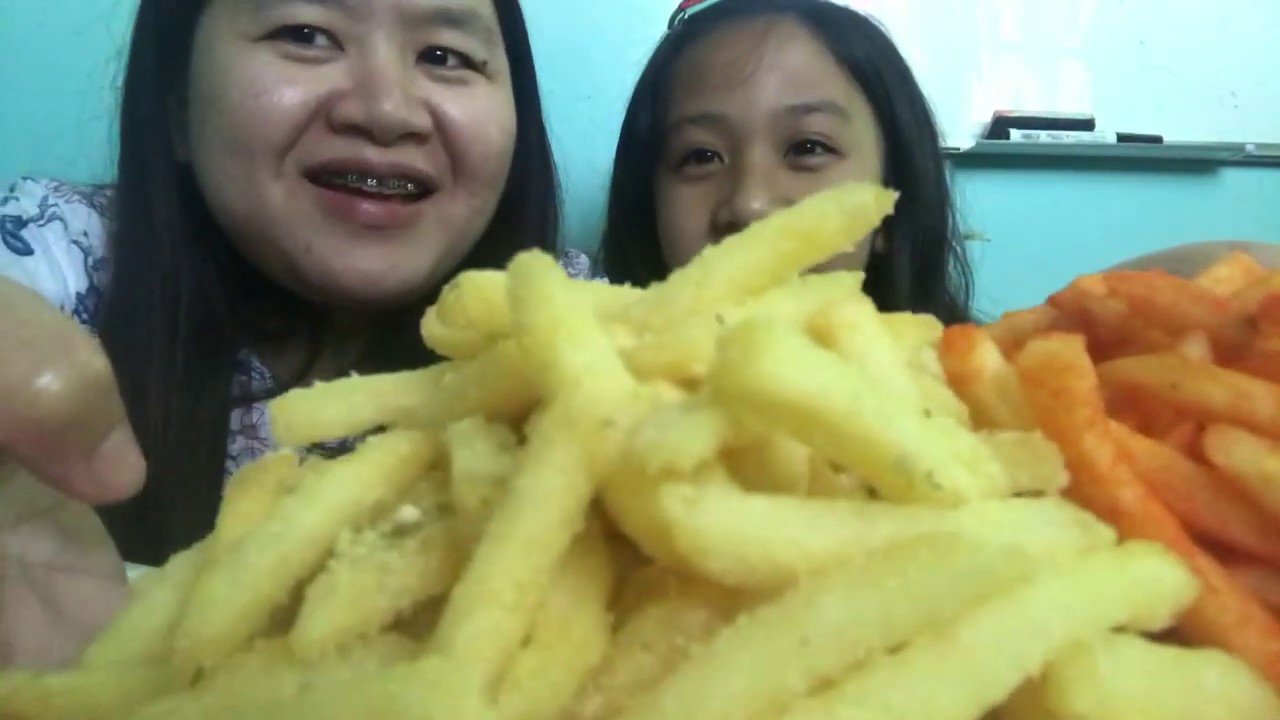 FRENCH FRIES MUKBANG|ASMR - YouTube