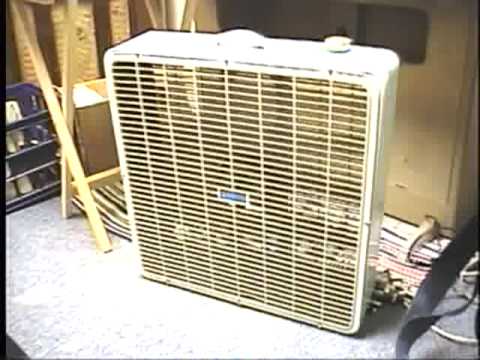 Superior Electric Superlectric Vintage Box Fan - YouTube