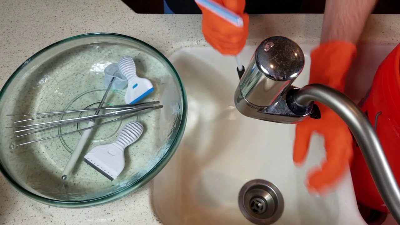 Cleaning Nets and Tools Preventing Cross Contamination - YouTube