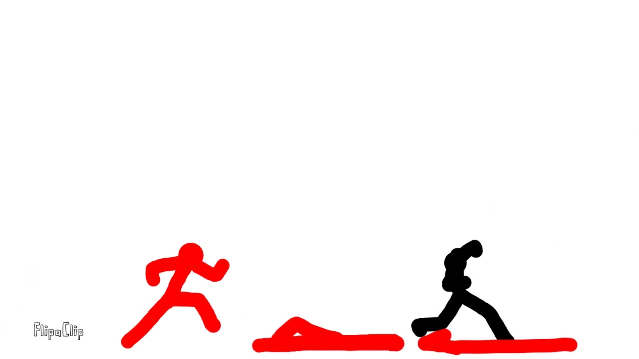 [Flipaclip] Fighting combo #2 | Stick-figure animation - YouTube