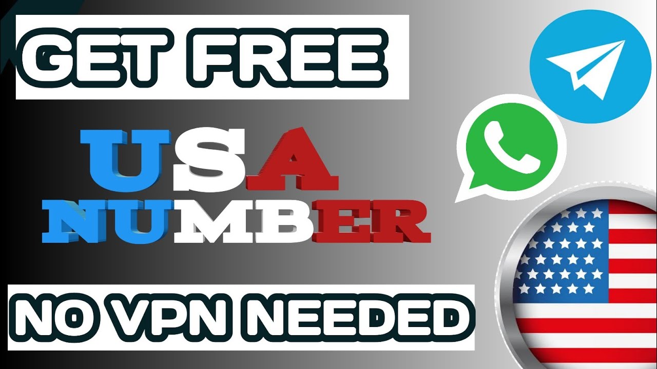 How to get FREE USA number for Whatsapp verification | no VPN needed ...