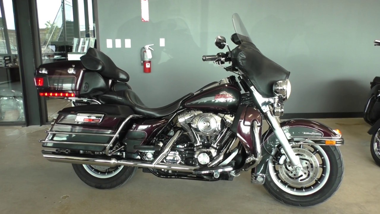 655554 2006 Harley Davidson Ultra Classic FLHTCUI Used motorcycles for ...