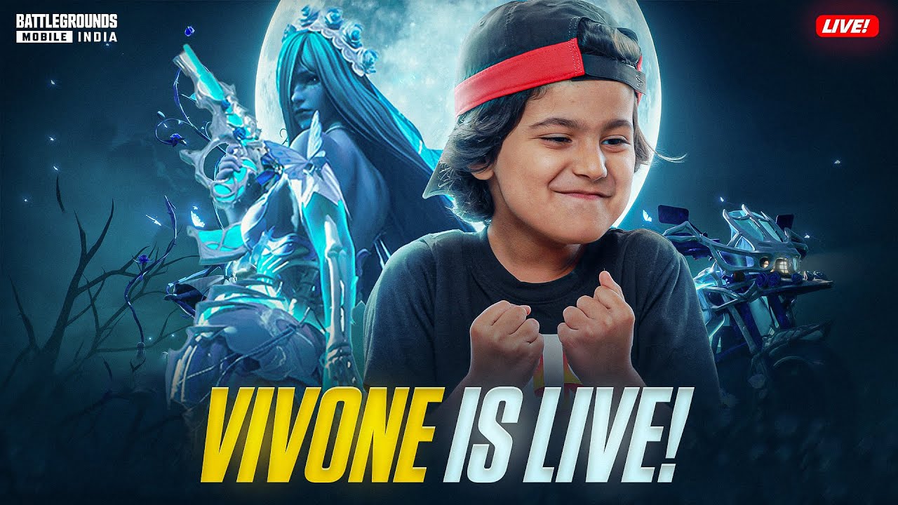 VIVONE IS BACK IN ACTION | BGMI LIVE STREAM 834 - YouTube