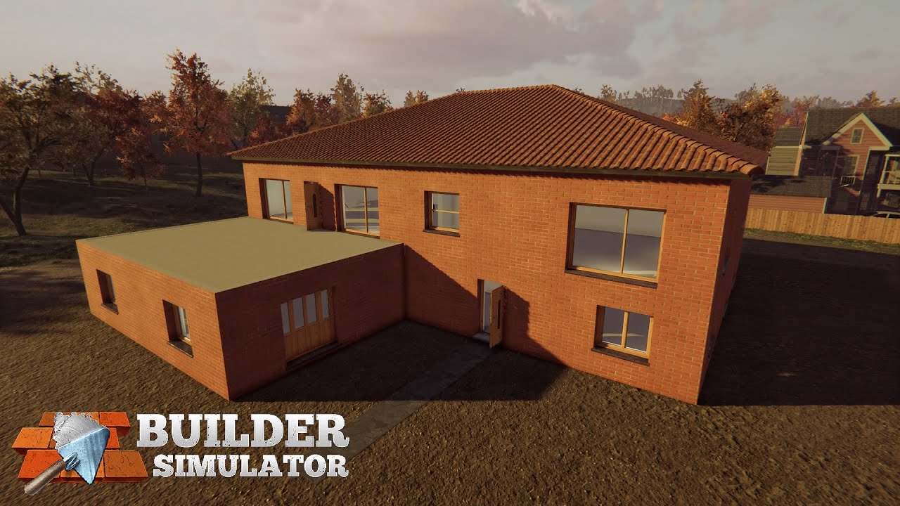 Finishing The House's Construction ~ Builder Simulator - YouTube