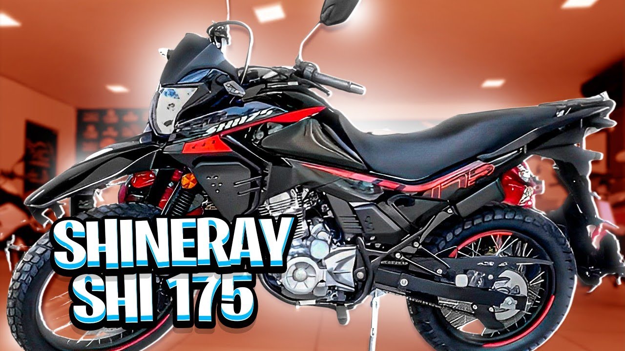LANCAMENTO SHINERAY SHI 175 UMA CÓPIA DESCARADA DA HONDA BROS 160 - YouTube