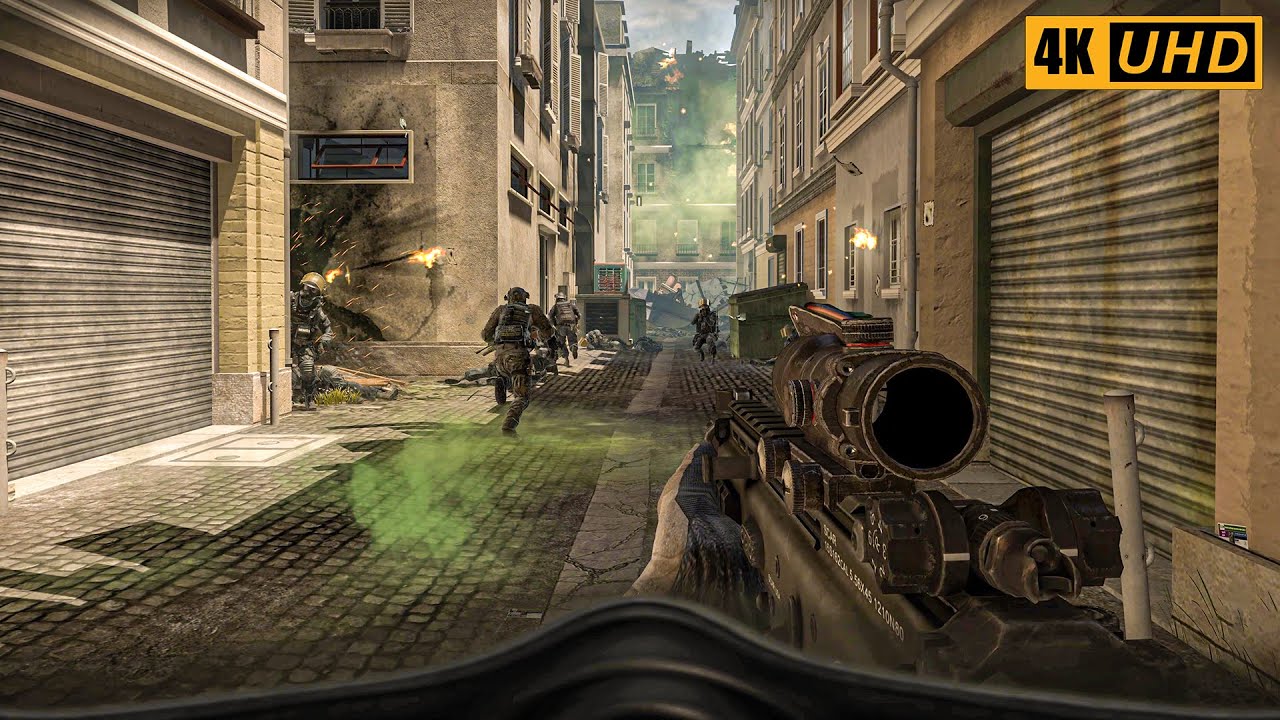 War in Paris | Bag and Drag | Call of Duty MW3 [4K 60FPS UHD] Gameplay ...