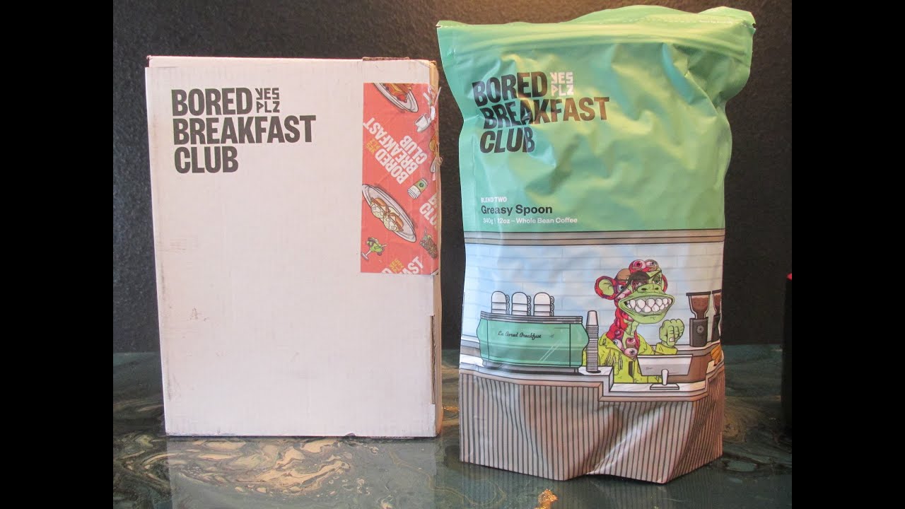 Bored breakfast club NFT second blend review - YouTube