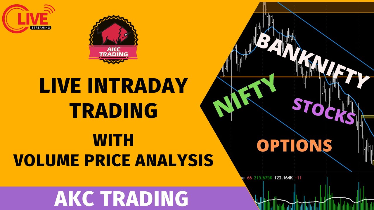 Opening Hour LIVE TRADING with Price Volume Analysis | #NIFTY # ...