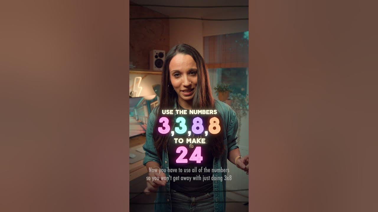 puzzle-of-the-week-use-3-3-8-8-to-make-24-shorts-youtube