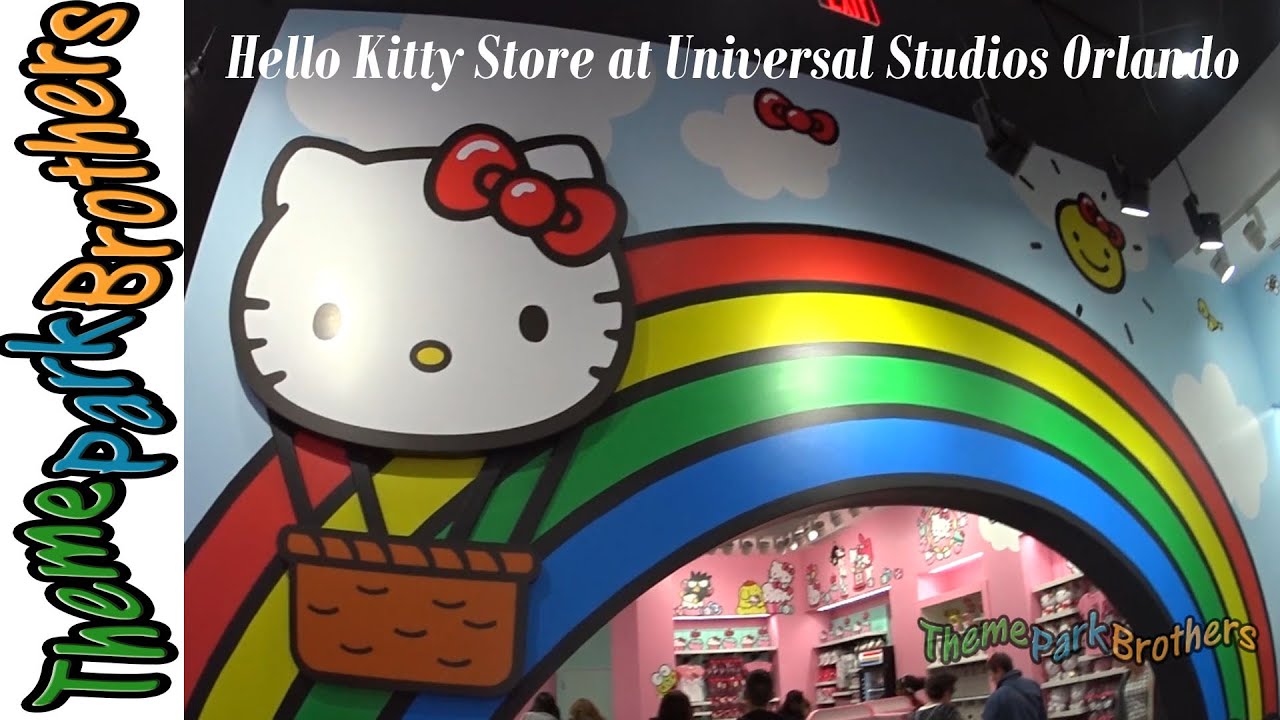 Hello Kitty Store at Universal Studios Orlando (Full Tour) - YouTube