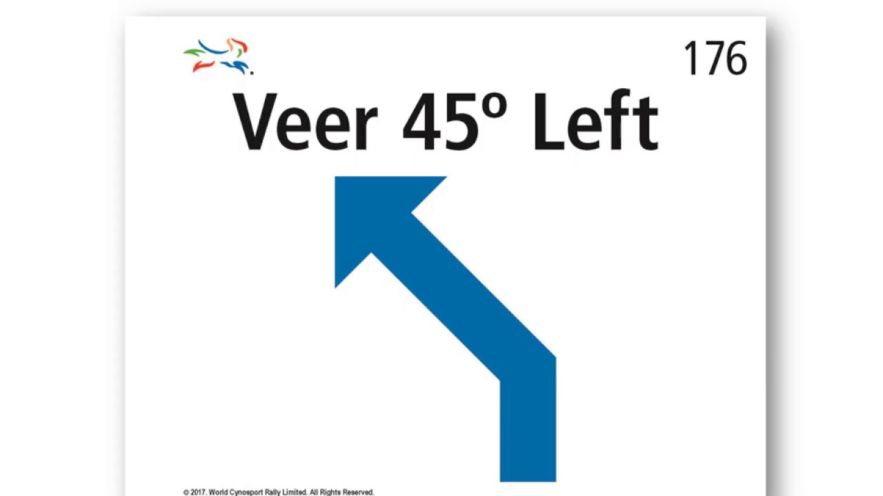 176 Veer 45 Left (with scoring) - YouTube