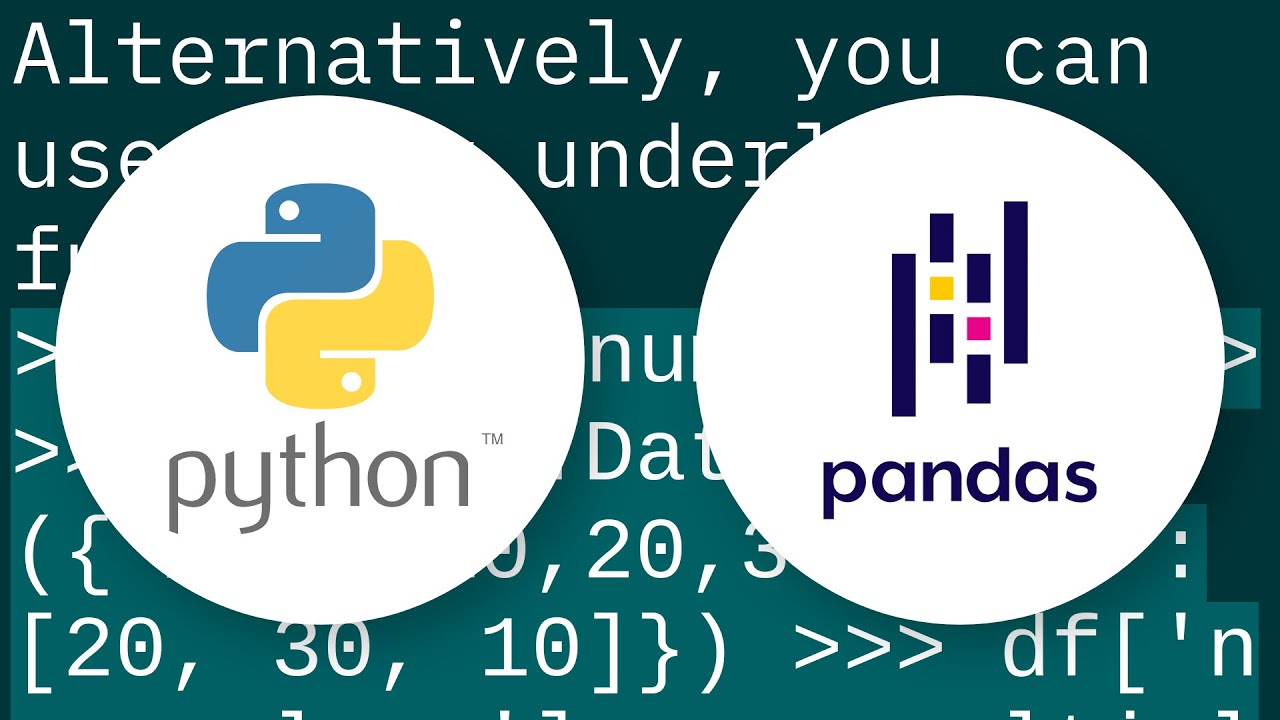 Applying Function With Multiple Arguments To Create A New Pandas Column Youtube