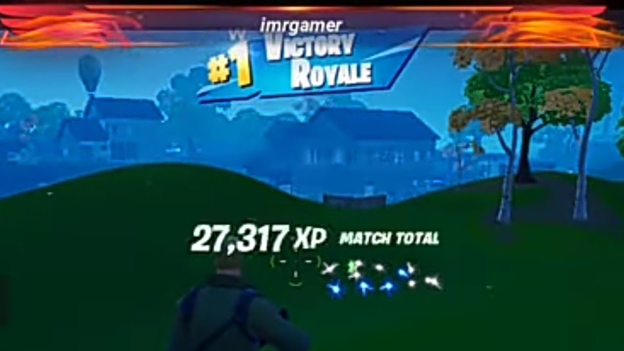 My First WIN in Fortnite game! chapter 2 - YouTube