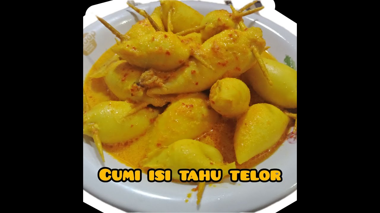 CUMI ISI TAHU TELOR ENAK BANGEET COBAIN YUUK !!! - YouTube