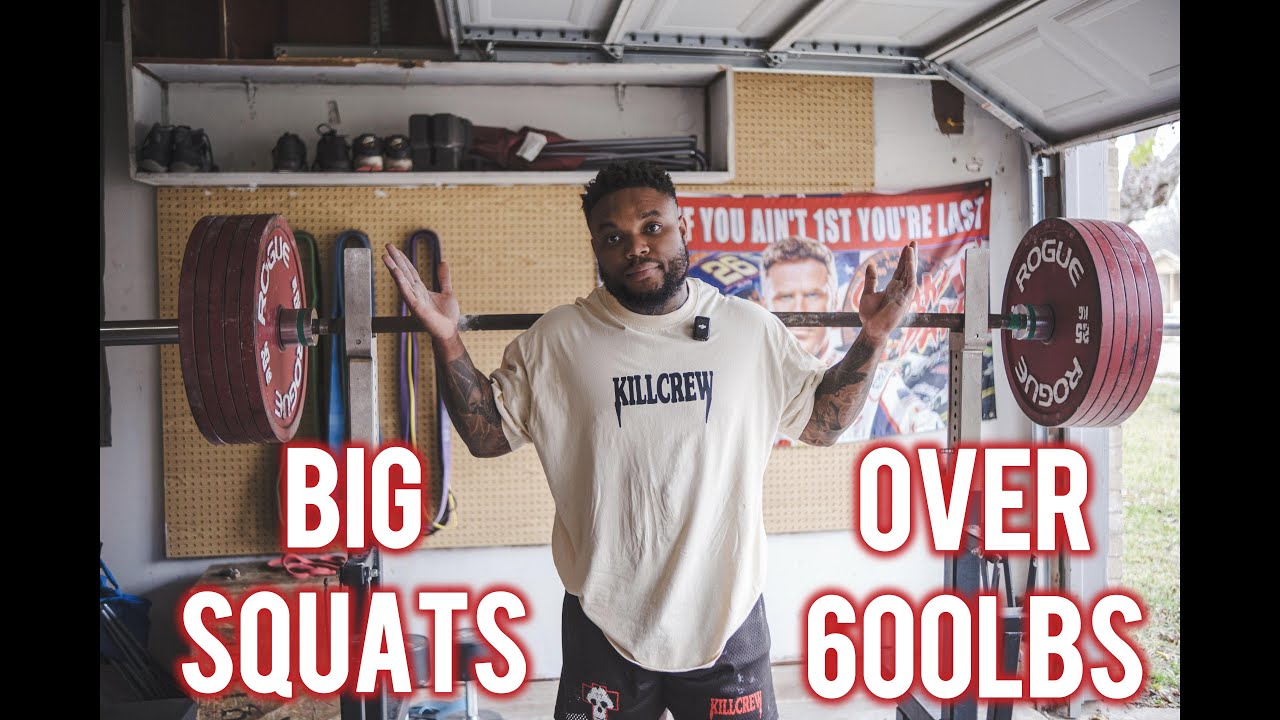 EP 9 ROAD TO A 700 POUND SQUAT | LAST HEAVY SQUAT SESSION - YouTube