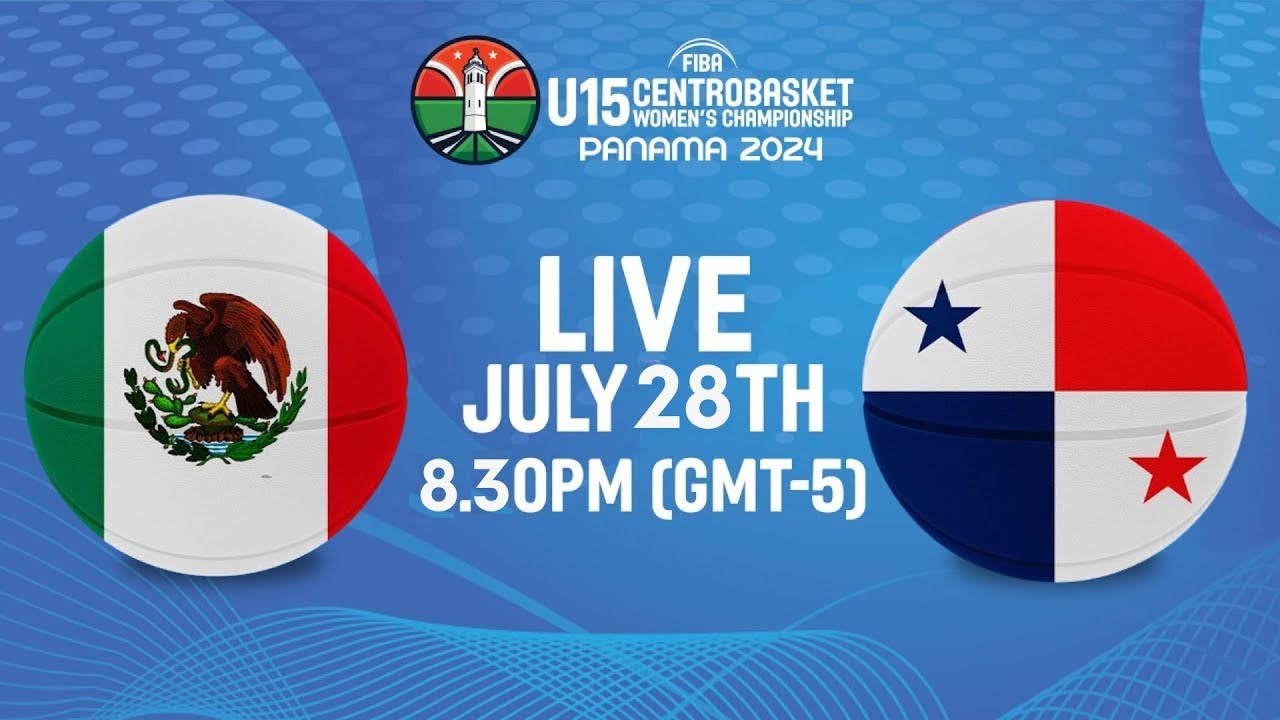 Final | Mexico v Panama | Full Basketball Game | FIBA Centrobasket U15 ...